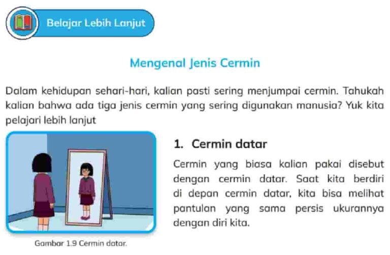 Mengenal Jenis Cermin Rangkuman Materi IPAS Kelas 5 Kurikulum Merdeka Belajar - TOPIKTREND
